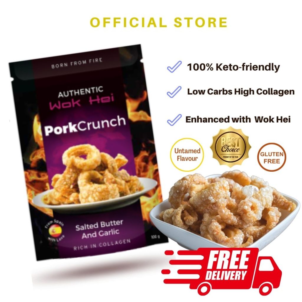 Salted Butter & Garlic Pork Crunch - Pork Crunch