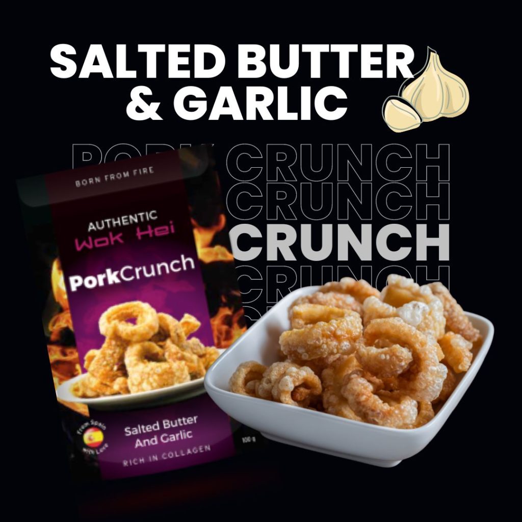 Salted Butter & Garlic Pork Crunch - Pork Crunch